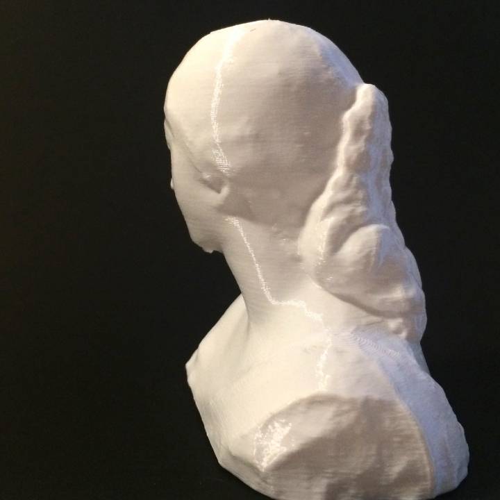 3D Printable Bust of a woman by Scan The World