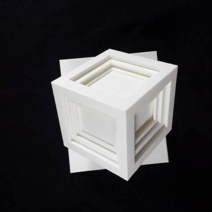 3D Printable Cube by Romain Kidd