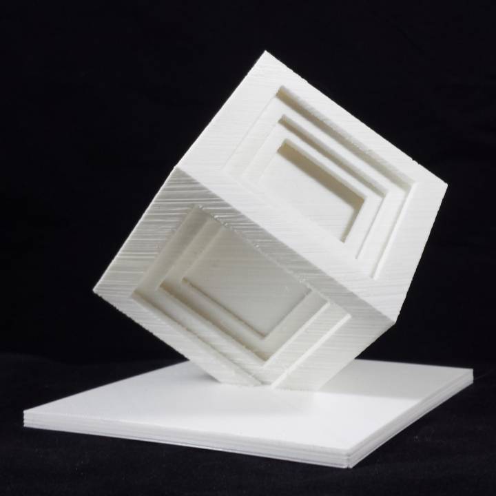 3D Printable Cube by Romain Kidd