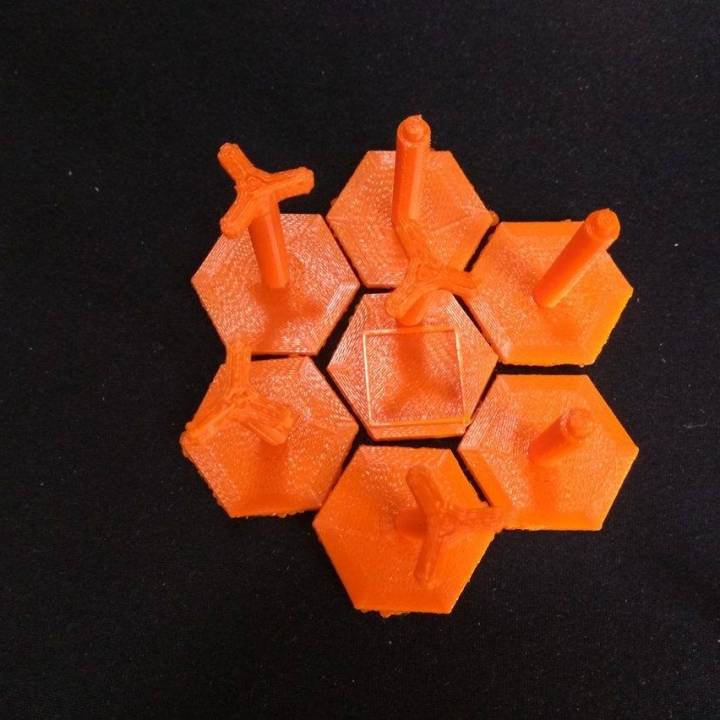 3D Printable Flying Stand for Tabletop Games - universal by Tom Richter