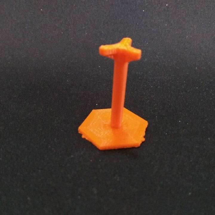 3D Printable Flying Stand for Tabletop Games - universal by Tom Richter
