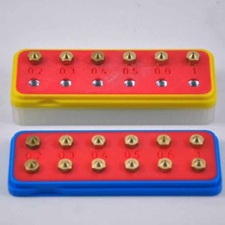 3D Printable Nozzle Box by Stas Pimenov