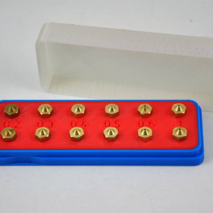 3D Printable Nozzle Box by Stas Pimenov