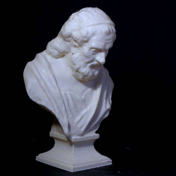 3D Printable Greek Philosopher by Scan The World