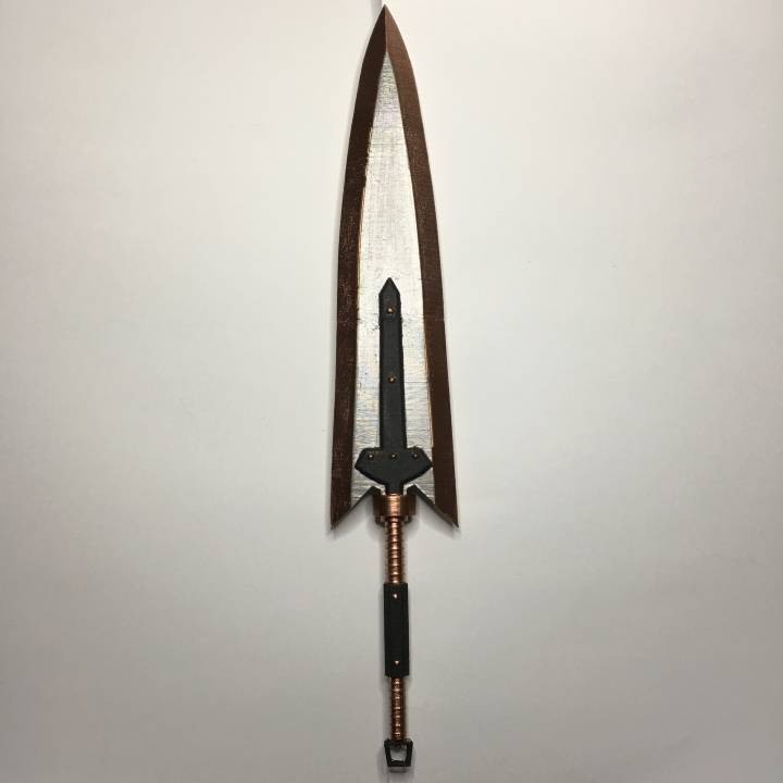 3D Printable Monster Hunter Iron Sword by Fotis Mint Studios