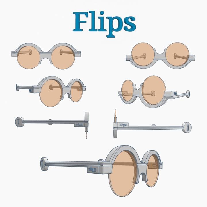 3D Printable #DesignItWright - FLIPS V02 (New Product Design) - Social ...