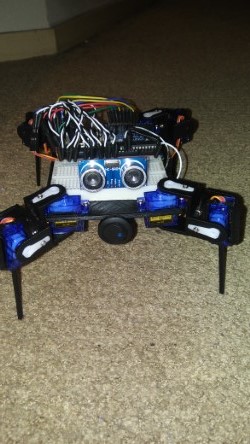 3D Printable Arduino Quadruped Crawler by Daniel Leavitt