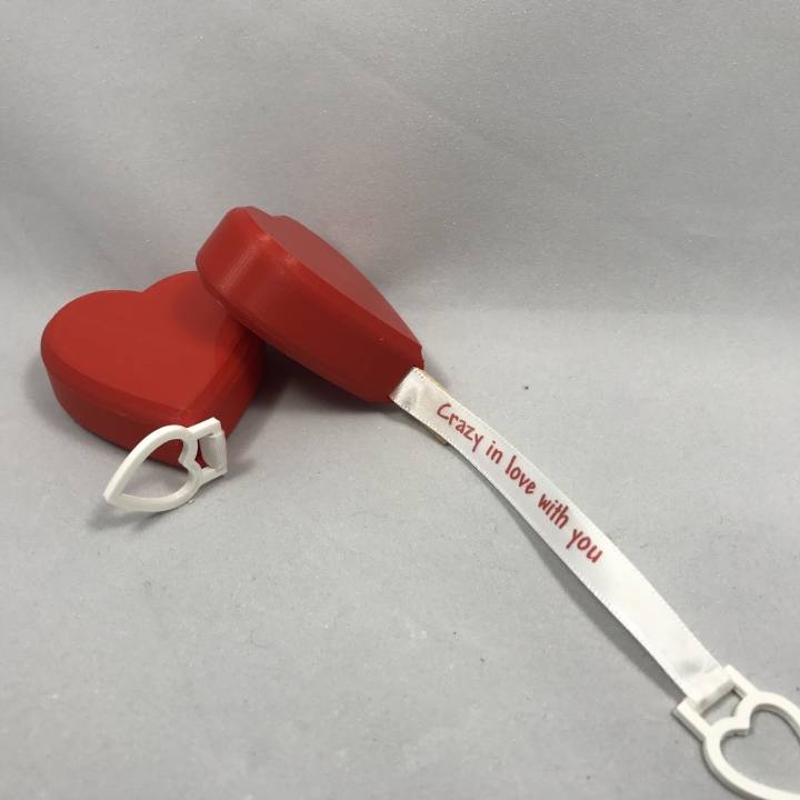 3D Printable Valentine Heart Message by Greg Zumwalt
