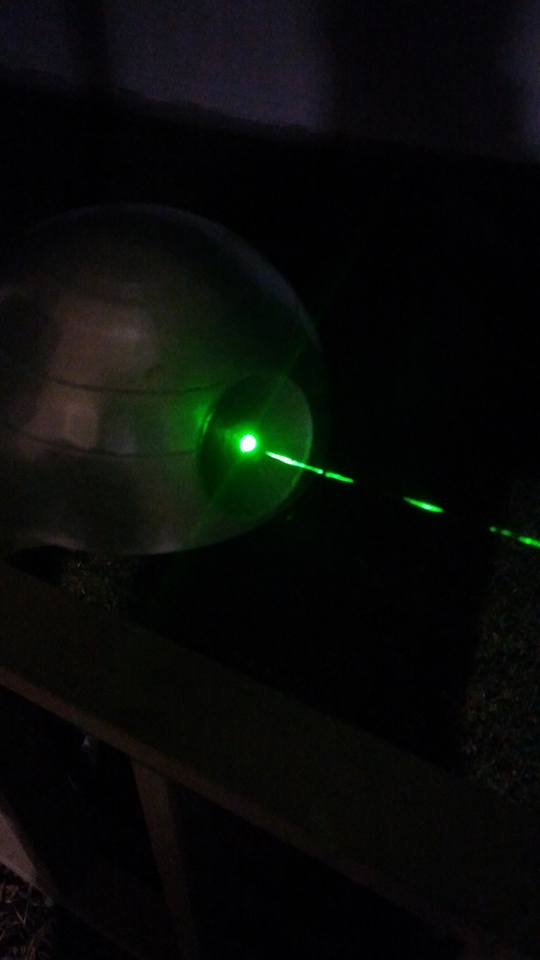 3D Printable Death Star Inspired Laser pointer housing by FanGEEKtastic