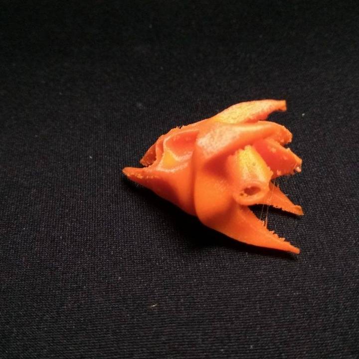 3D Printable Red Bludgeon Pendant by Sheldon Gray