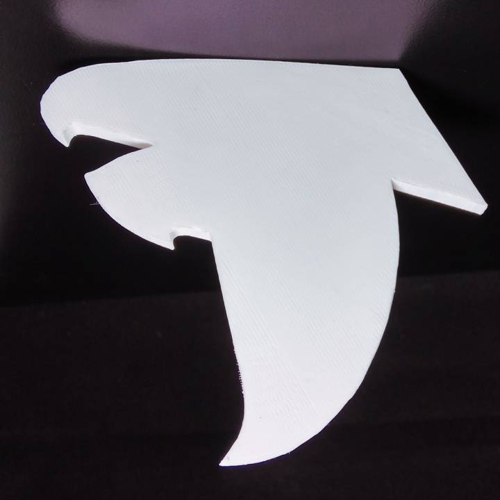 3D Printable Atlanta Falcons - Logo by Chris Schneider