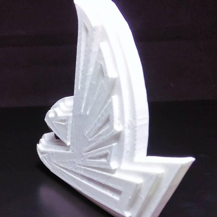 3D Printable Atlanta Falcons - Logo by Chris Schneider