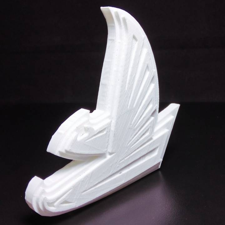 3D Printable Atlanta Falcons - Logo by Chris Schneider
