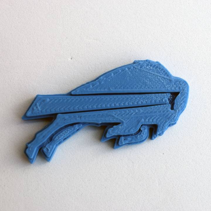 3D Printable Buffalo Bills - Logo by Chris Schneider
