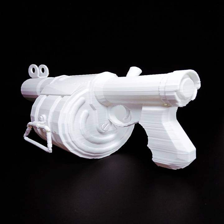 3D Printable stick bomb laucher - Team Fortress 2 - O Demoman by Rafael ...