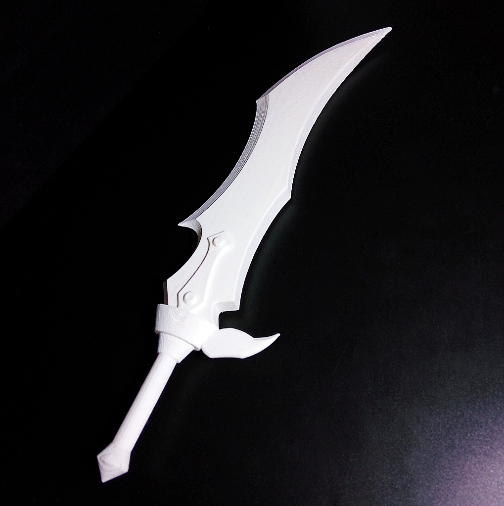 3D Printable Monster Hunter - Odyssey Blade/Hunters Knife Prop by Logan ...