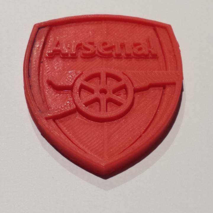 3D Printable FC Arsenal London - Logo by Chris Schneider
