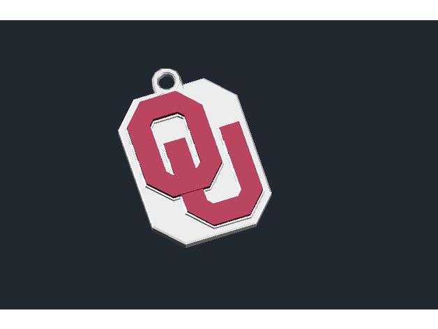 3D Printable Oklahoma Sooners - Logo by Chris Schneider