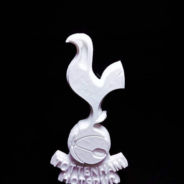 3D Printable Tottenham Hotspur - Logo by Chris Schneider
