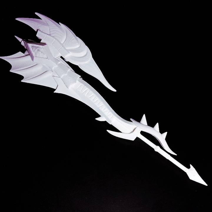 3D Printable Monster Hunter Voltaic Axe by Ben Deangelis