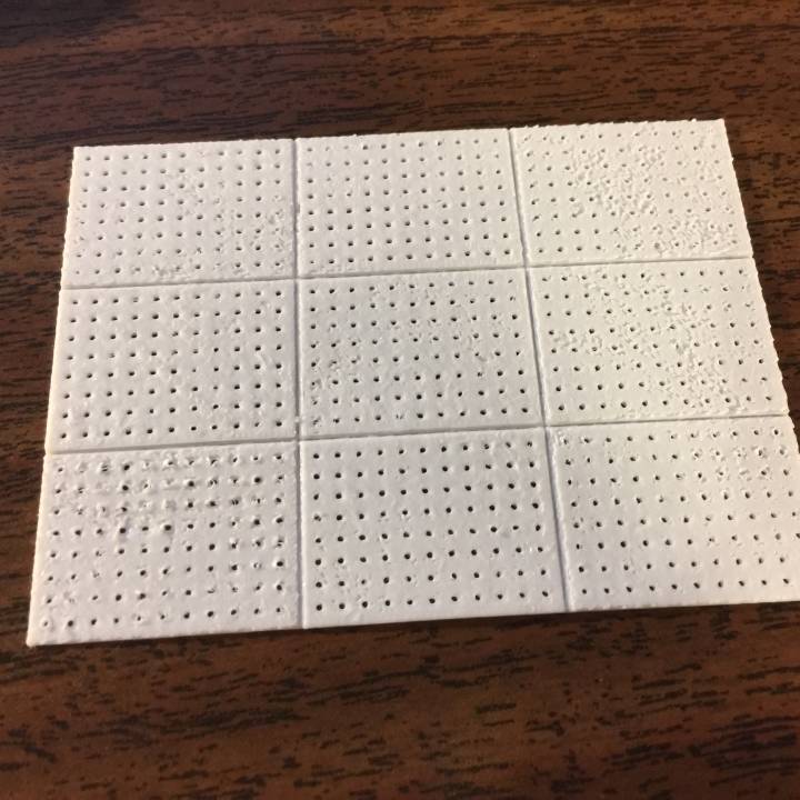 3D Printable Perfboard by Hiroko Price