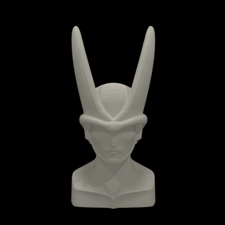 3D Printable Perfect Cell bust by Paul Flamm