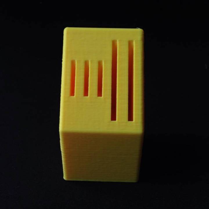 3D Printable SD and MicroSD card holder by Daniel King