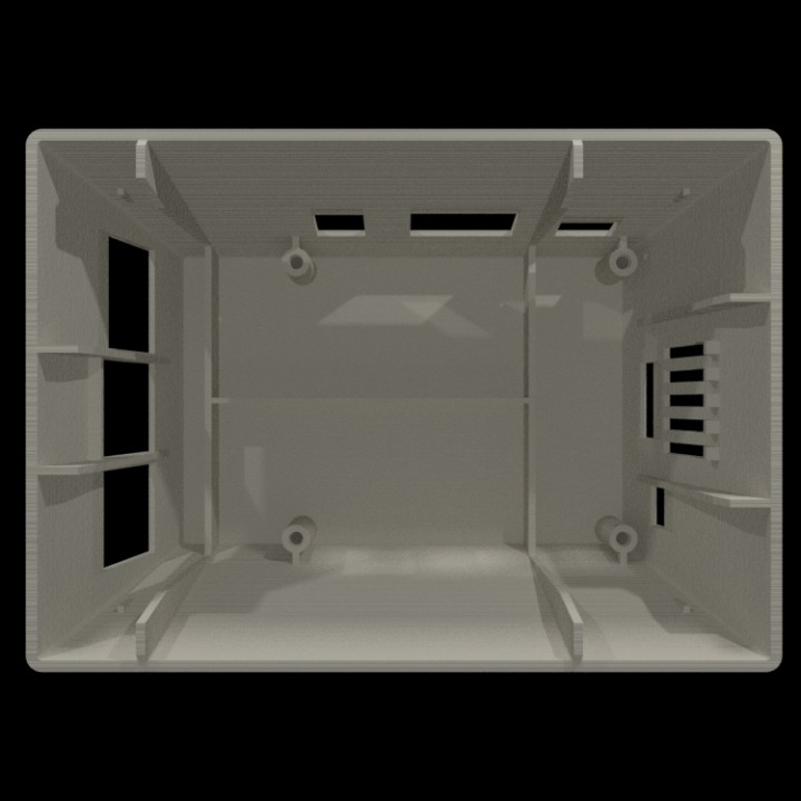 3D Printable Case for Raspberry Pi 2 Model B by Primoz Cepin