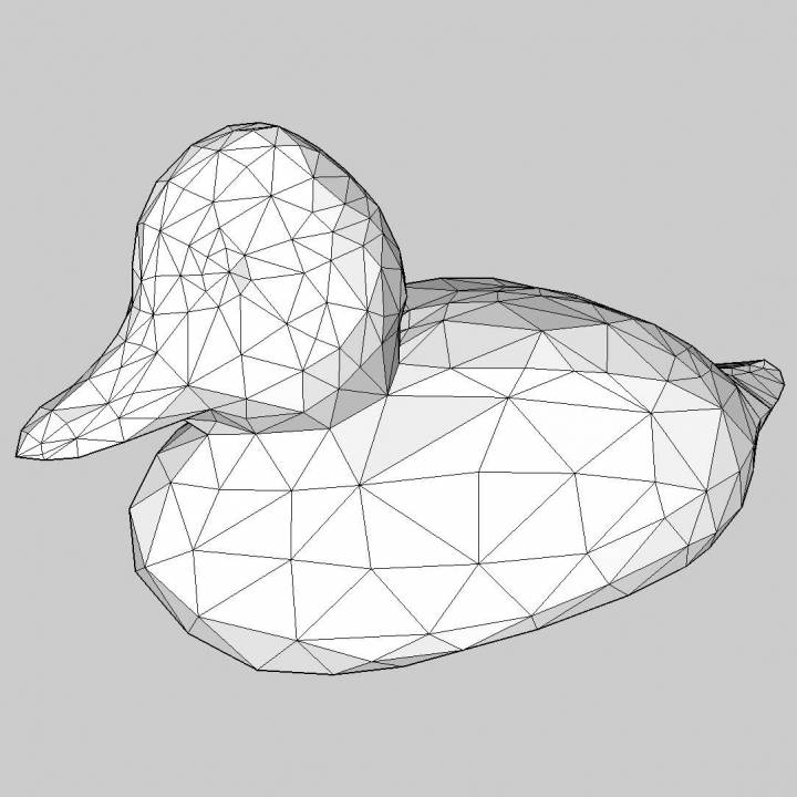 3D Printable duck by philippe olkhovsky
