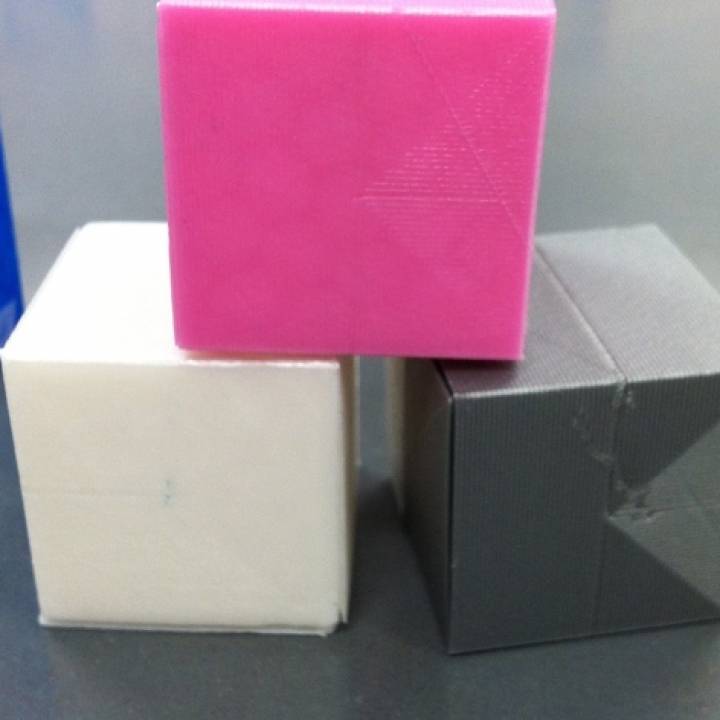 3D Printable Nets of a Cube - Geometry Manipulative Set by Josh Ajima