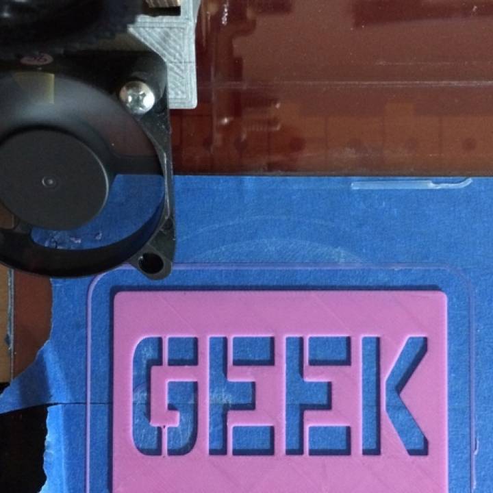 3D Printable Geek Card - @mathgrrl Edition by Josh Ajima