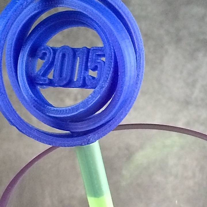 3D Printable 2015 Strawtopper Gimbal by Josh Ajima