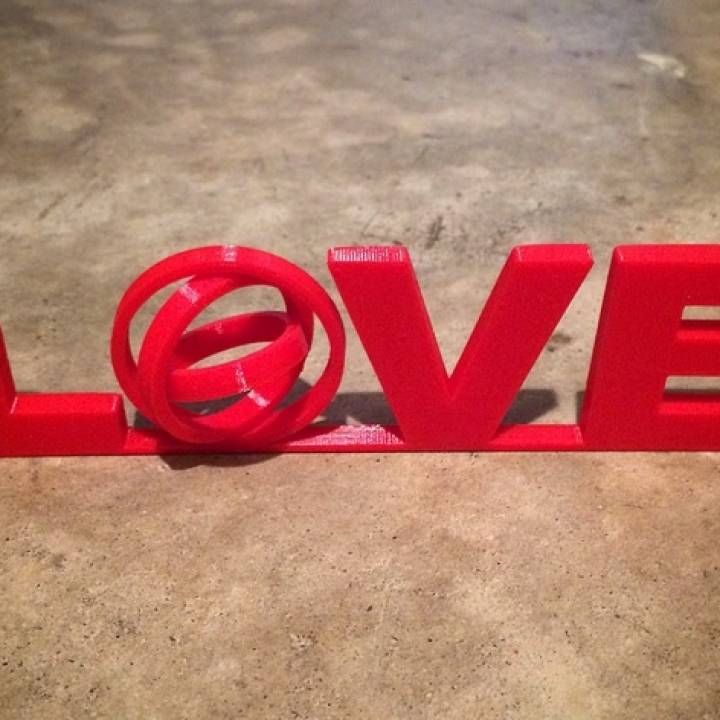 3D Printable LOVE Gimbal by Josh Ajima