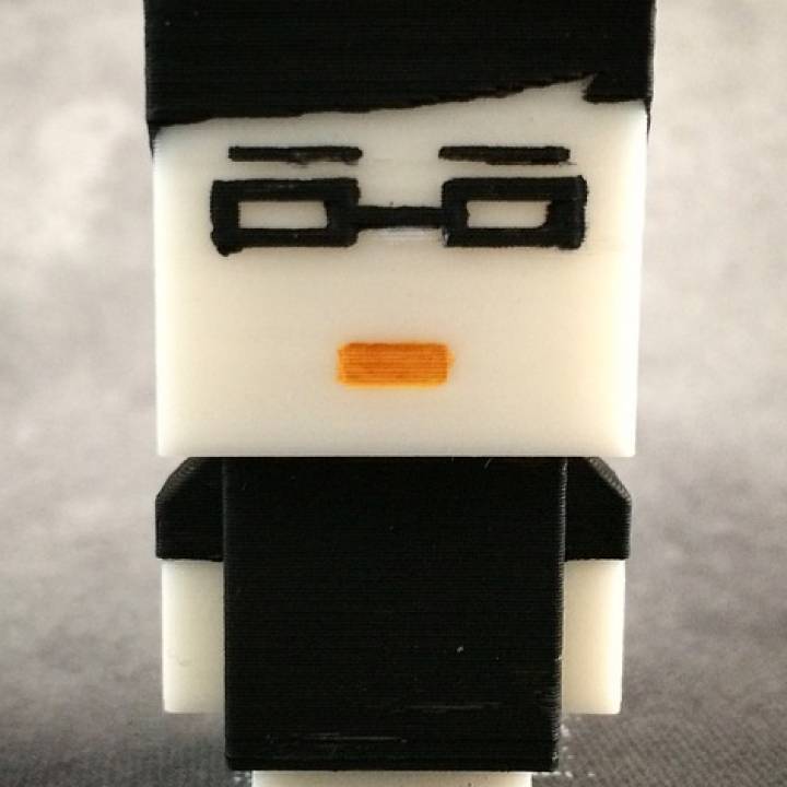 3D Printable Blockhead Norm - Tested by Josh Ajima