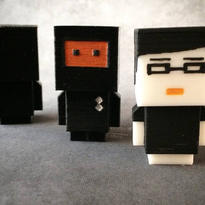 3D Printable Blockhead Norm - Tested by Josh Ajima