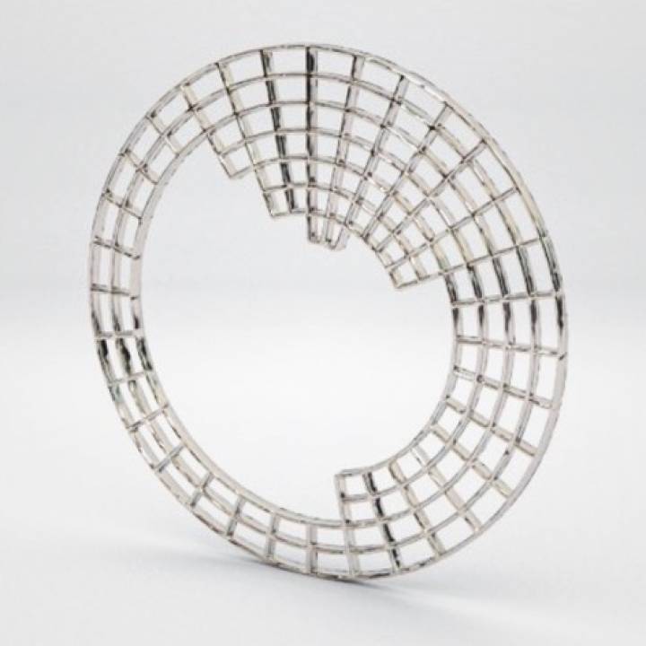 3D Printable Circular Periodic Table by Dano Wall