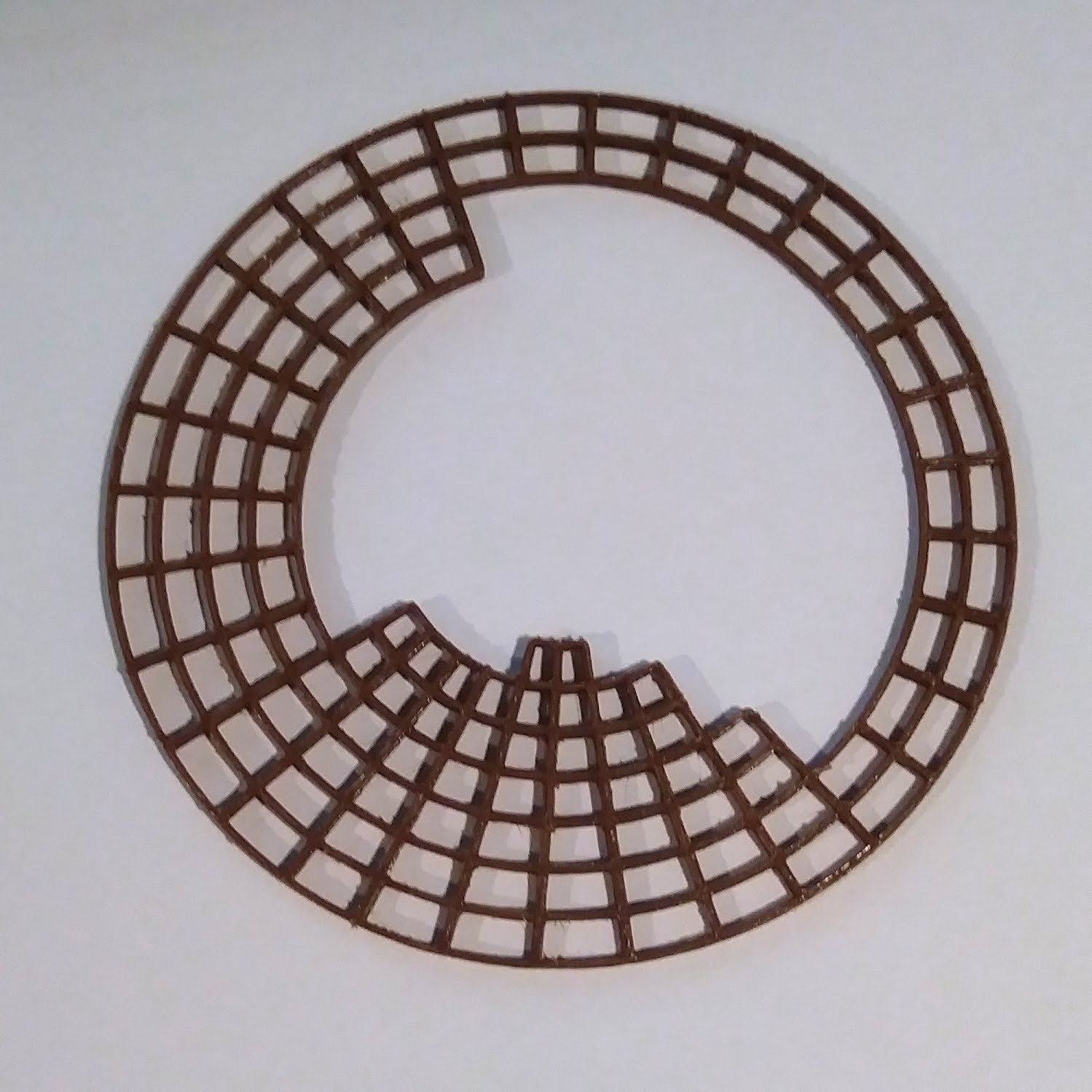 3D Printable Circular Periodic Table by Dano Wall