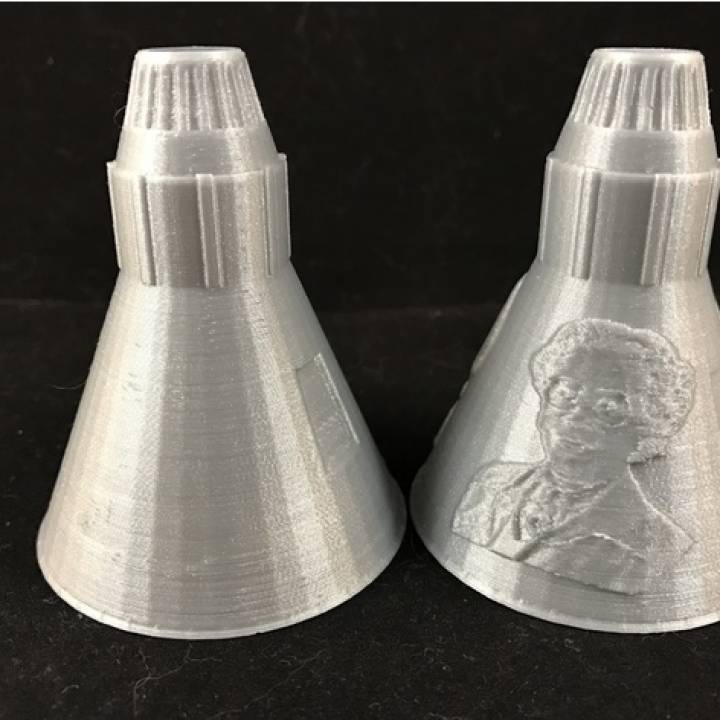 3D Printable Hidden Figures - Friendship 7 by Josh Ajima