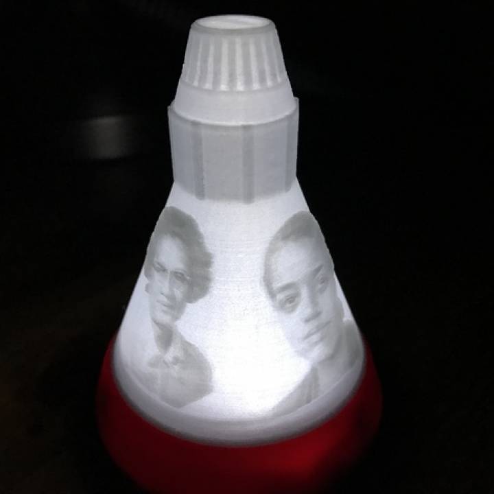 3D Printable Hidden Figures - Friendship 7 by Josh Ajima