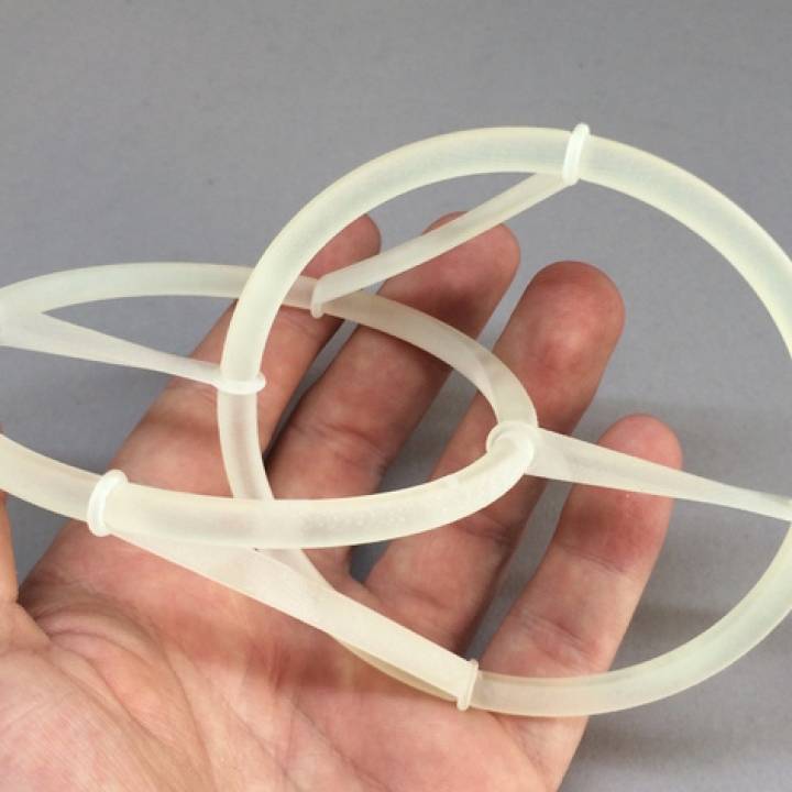 3D Printable Tangled Cube by Dano Wall