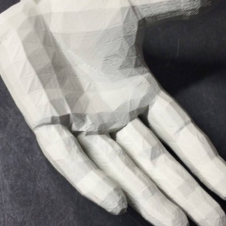 3D Printable Hand Shelf by Dano Wall