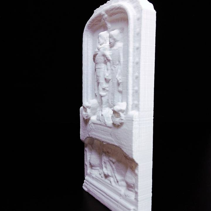 3D Printable Funerary relief by Scan The World