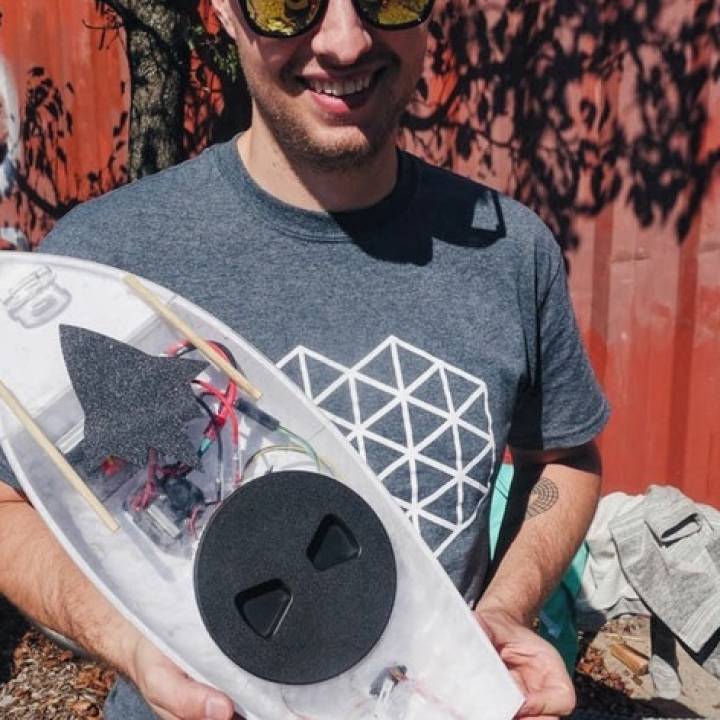 3D Printable Red Hook Regatta boat by Dano Wall