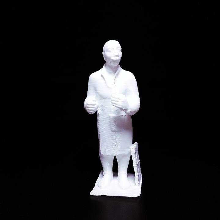 3D Printable Man by Scan The World