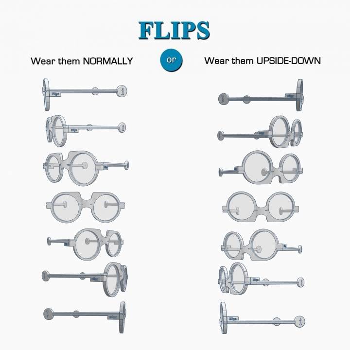 3D Printable #DesignItWright - FLIPS V04 (New Product Design)- Social ...