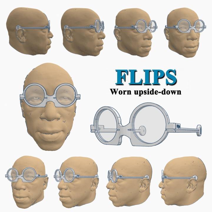 3D Printable #DesignItWright - FLIPS V04 (New Product Design)- Social ...