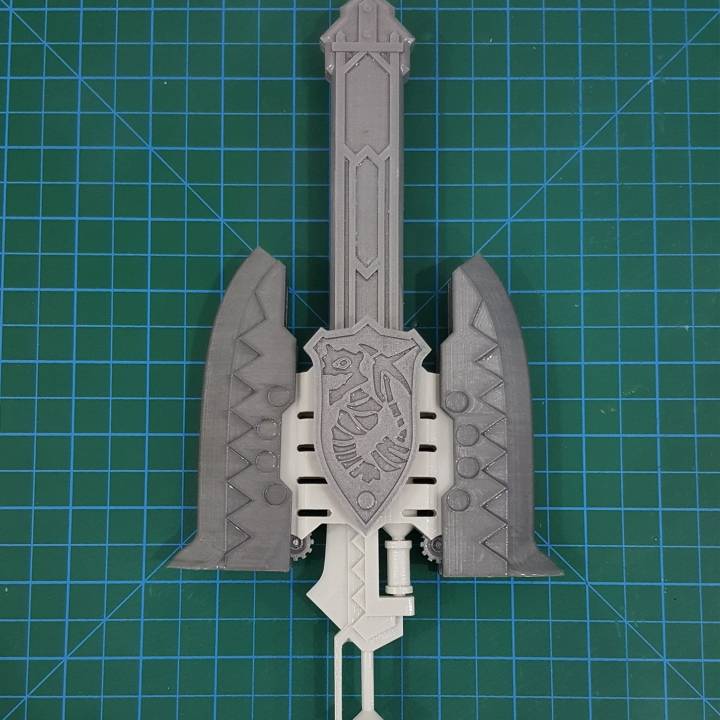 3D Printable Monster Hunter - Elite Blade by Abdullah Masri
