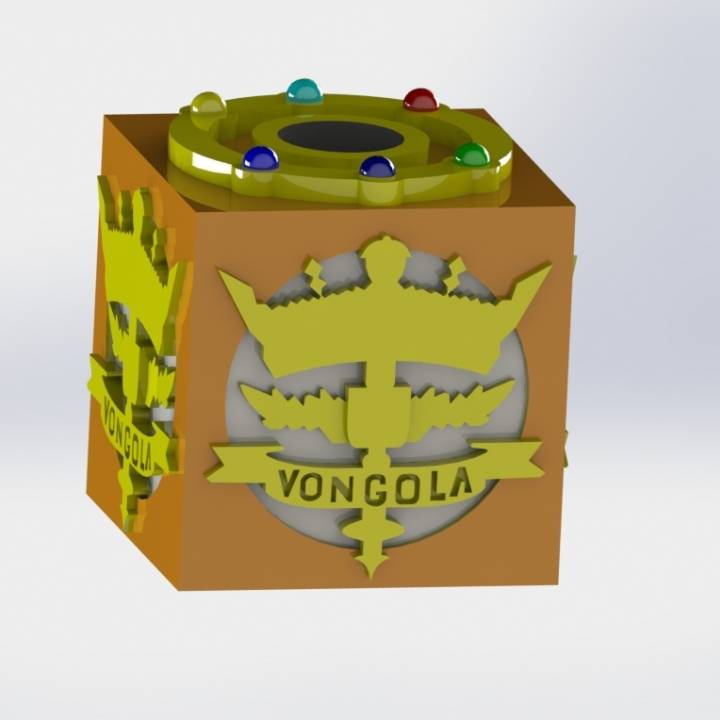 3D Printable Vongola Box by Israel Melendez