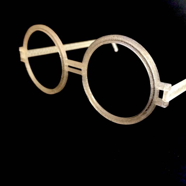 3D Printable Glasses frame design by Dave
