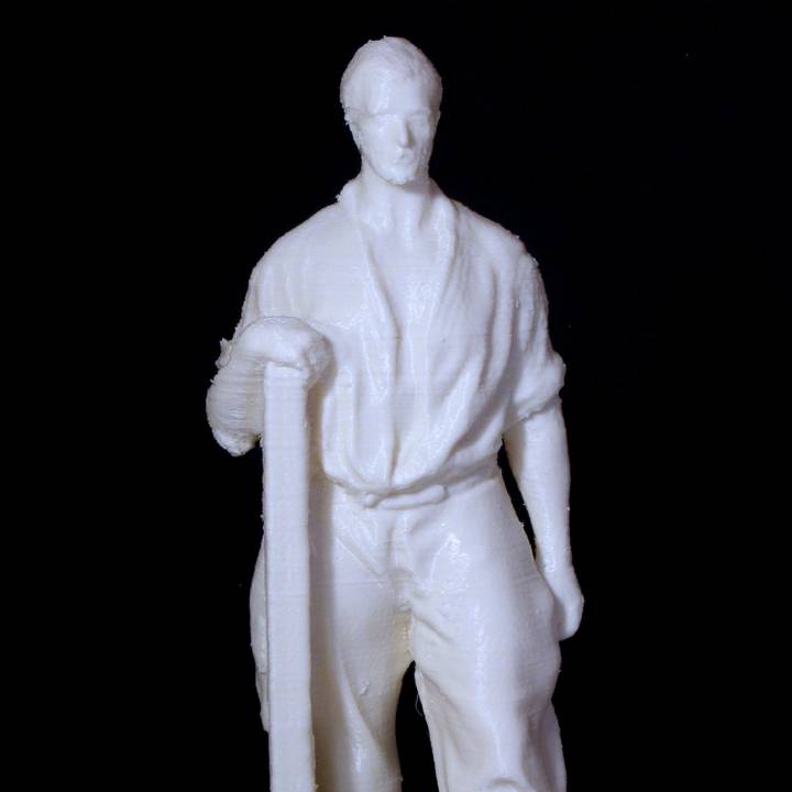 3D Printable The Carpenter by Scan The World